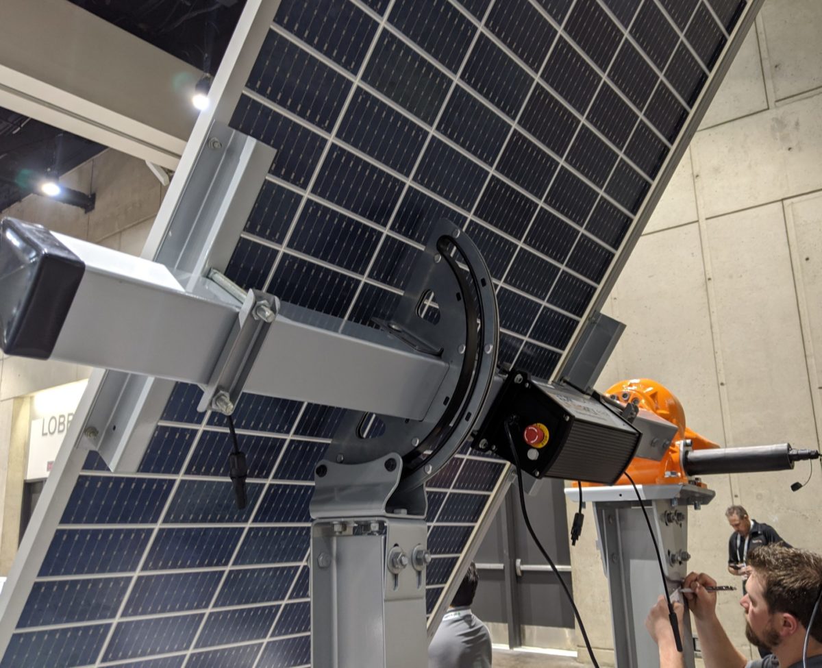 Solar racking innovations on the show floor at Intersolar San Diego ...