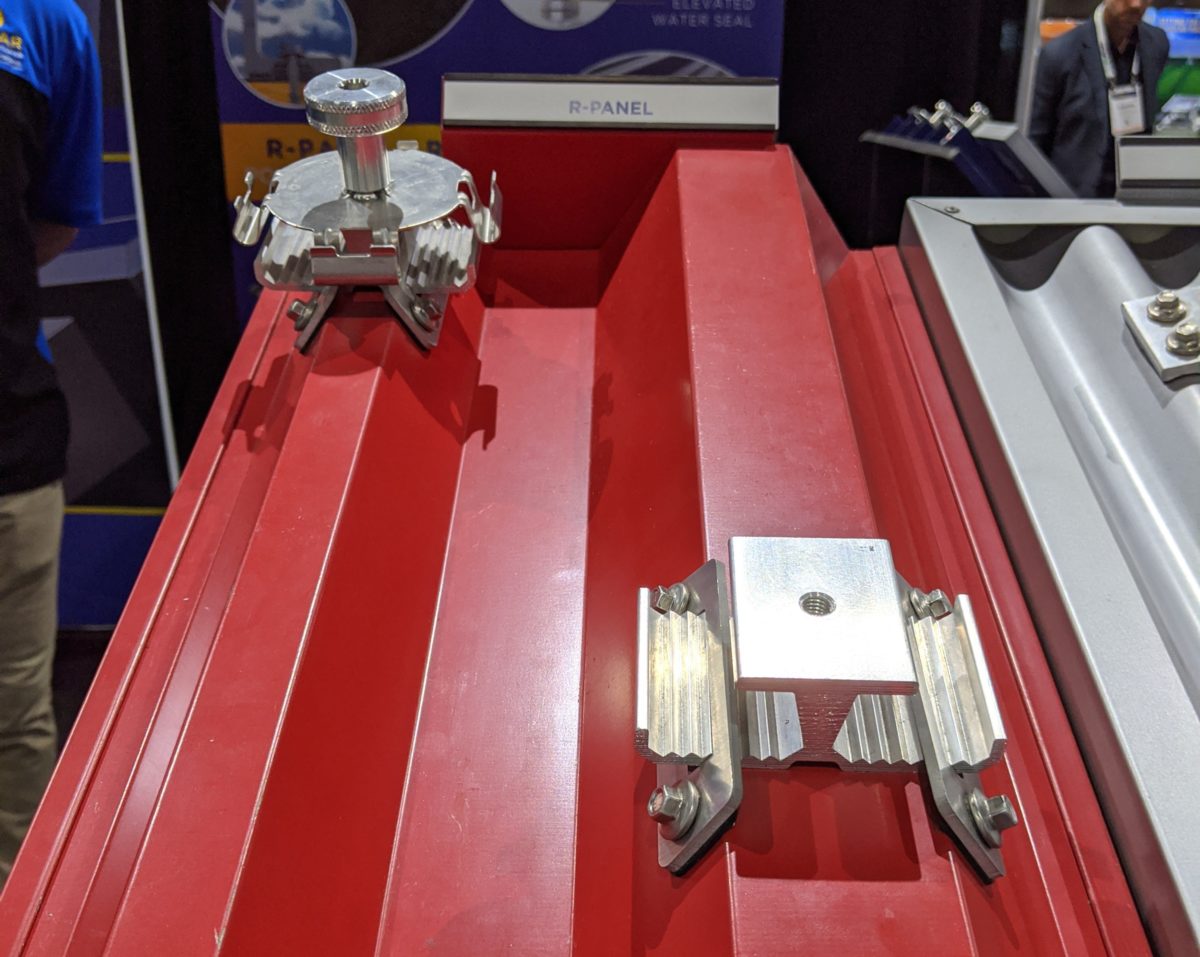Solar racking innovations on the show floor at Intersolar San Diego ...