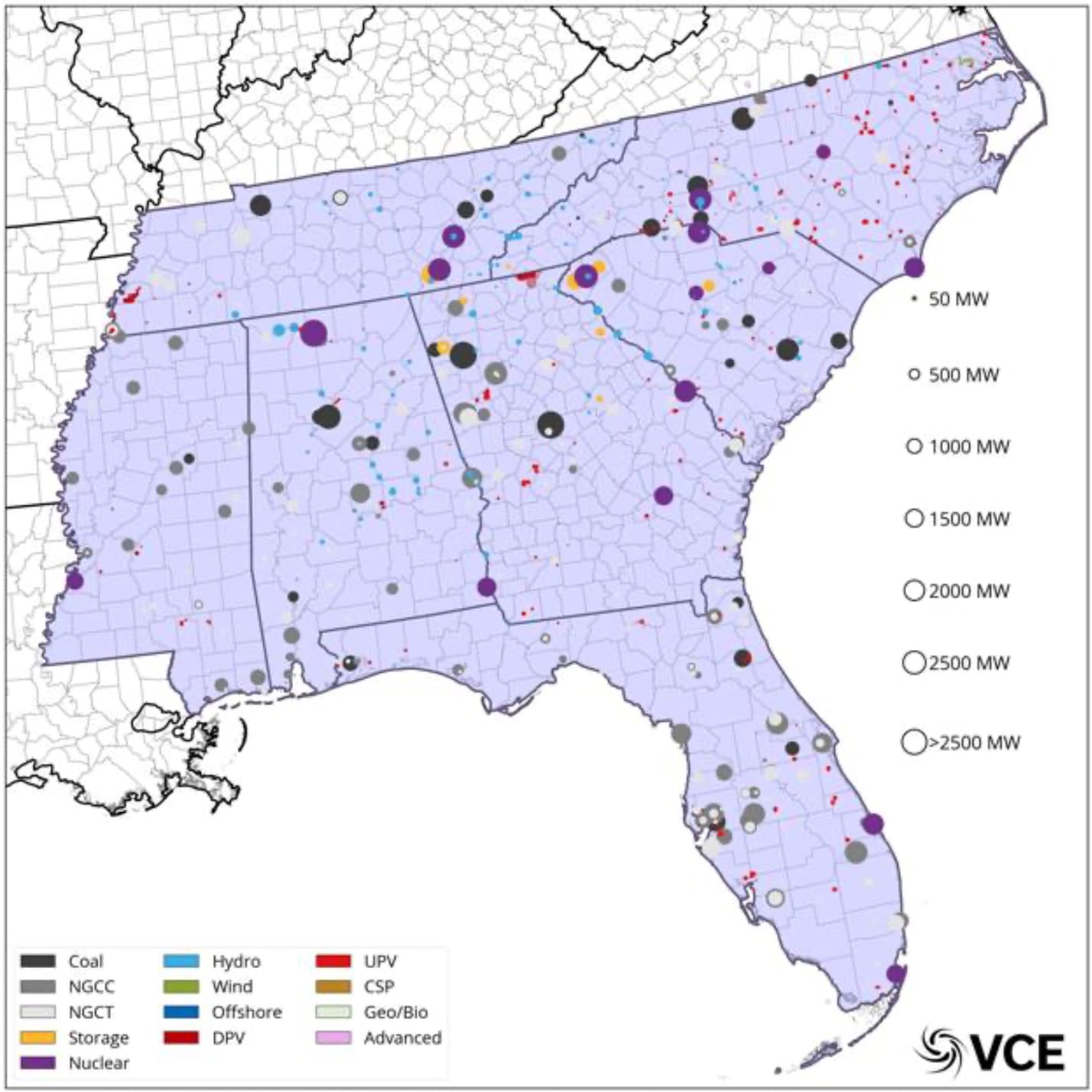 For lower-cost Southeast power, double the solar and add wholesale ...