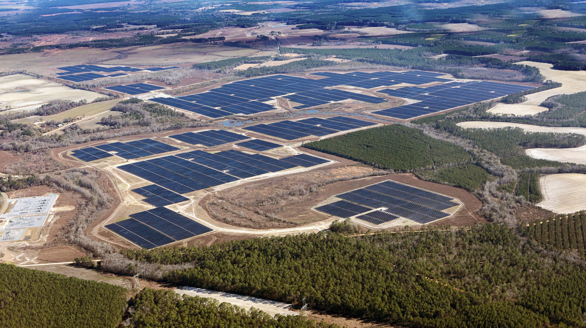 Watch: Grab a bird’s-eye view of this massive Georgia solar portfolio ...