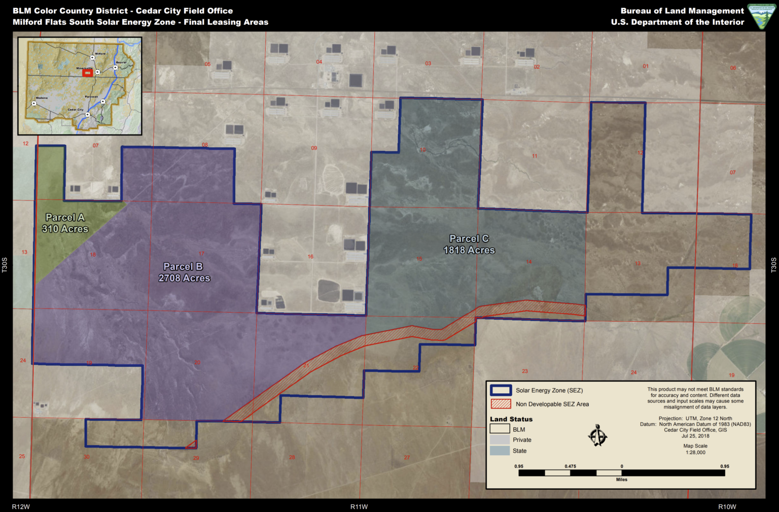 ‘Build here,’ BLM says of Utah land targeted for up to 600 MW of solar ...