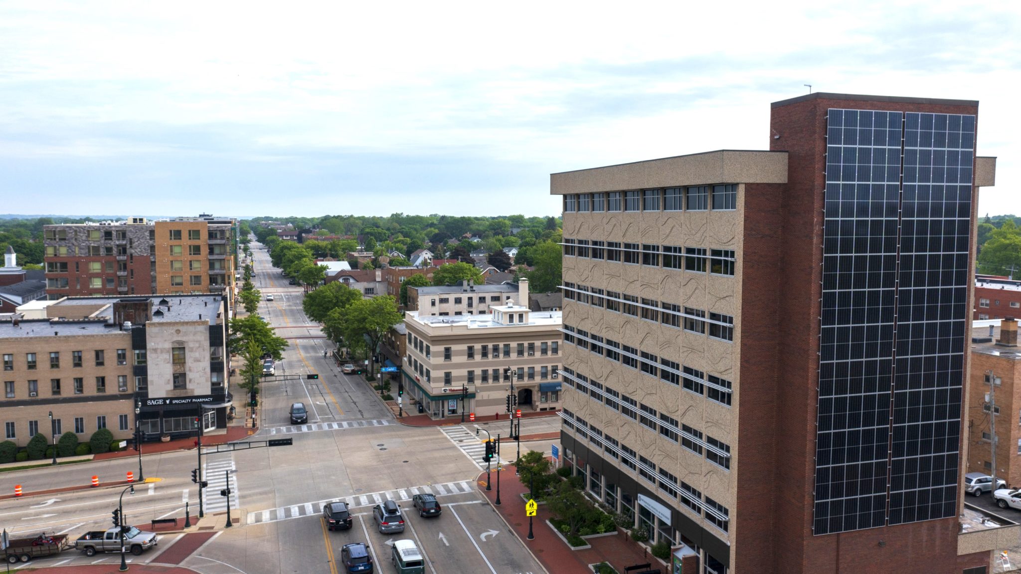 Vertical solar on high-rise building to produce 58 MWh annually – pv ...