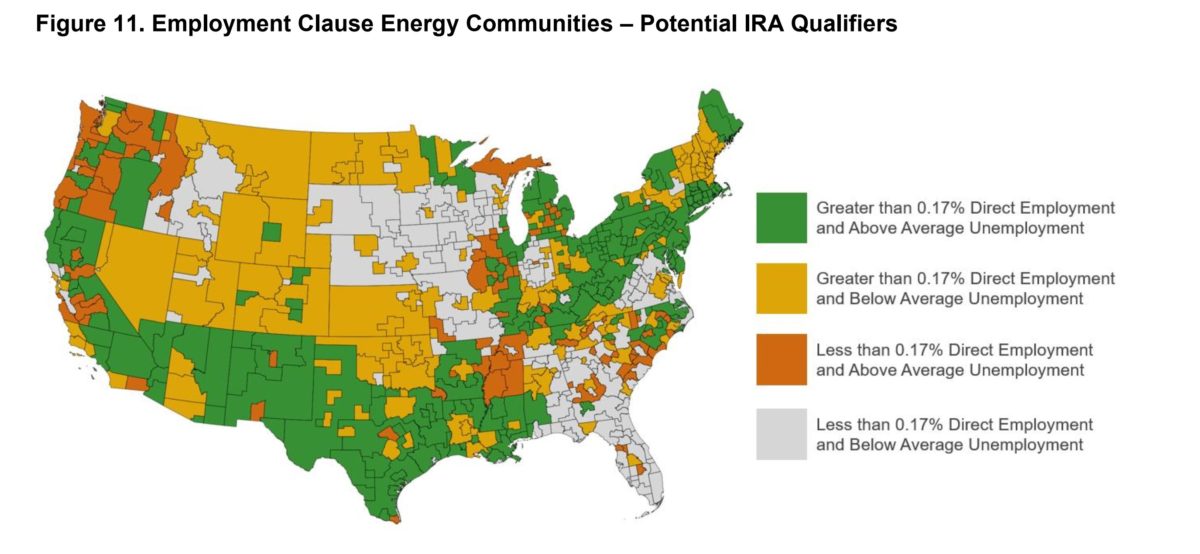 Inside the IRA: Updated Energy Community maps and questions from ...