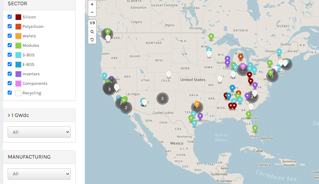 Reviewing the U.S. solar panel value chain manufacturing capacity – pv ...