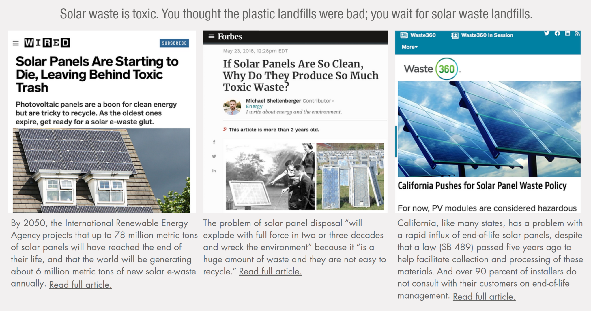 Debunking anti-solar arguments – pv magazine USA