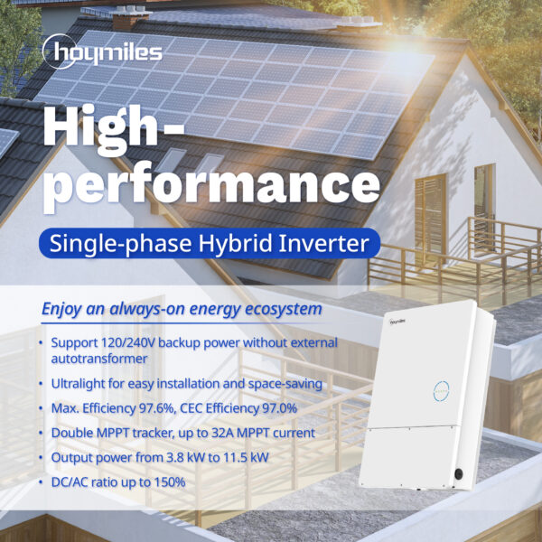 Hoymiles’ new hybrid inverters for the US offer reliable energy storage ...