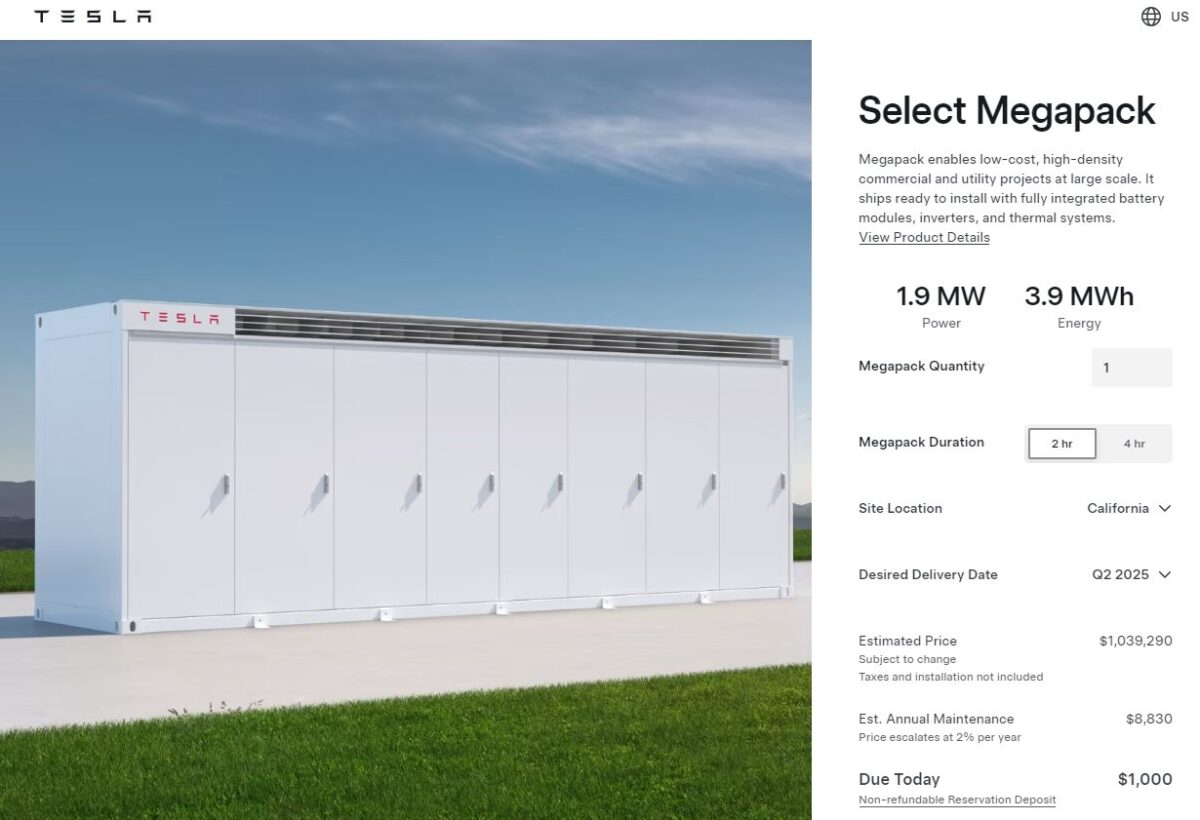 Tesla battery deployment up 157%; Megapack pricing down 44% – pv ...