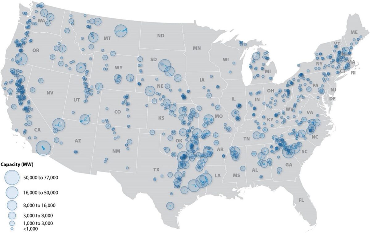 Potential floating solar generation is ‘ample’, widespread across U.S ...