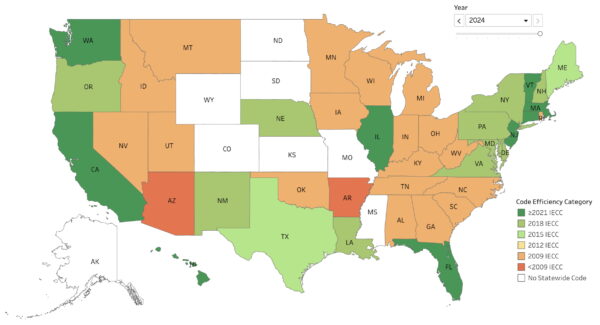 States that adopt recent building energy efficiency codes save more ...