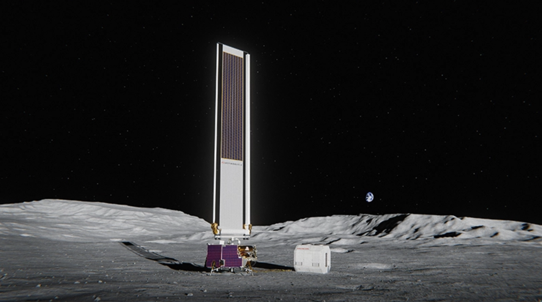 Astrobotic, Honda developing vertical solar, storage solution for lunar ...